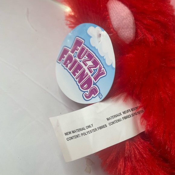 greenbrier | Toys | Fuzzy Friends Red Monkey Plush With Sticky Hands 2 ...